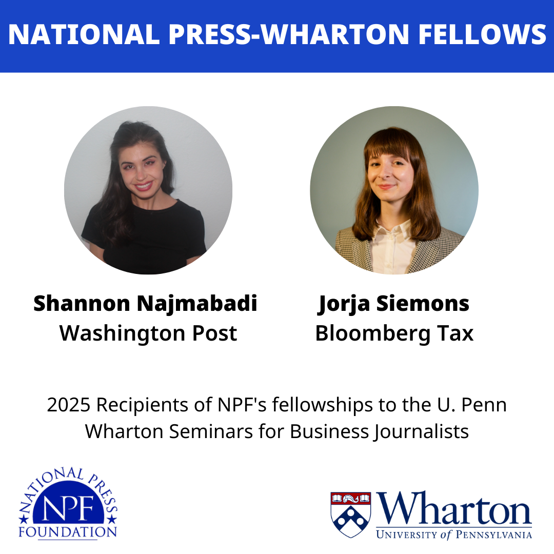 NPF Sends Shannon Najmabadi, Jorja Siemons to Wharton Seminars for ...